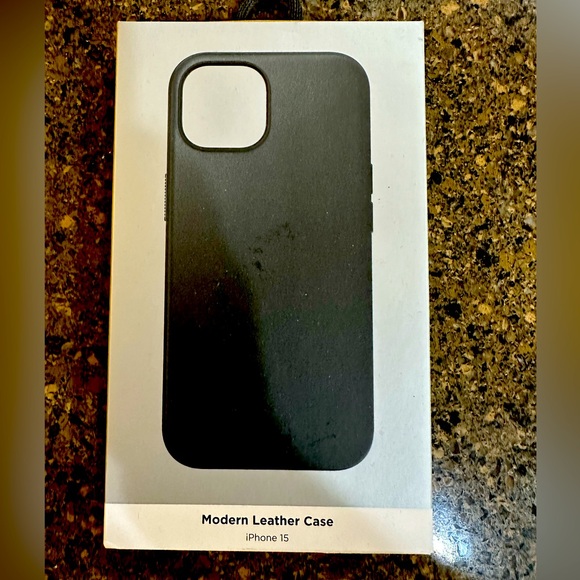 Nomad | Cell Phones & Accessories | Nomad Iphone 5 Black Leather Phone ...